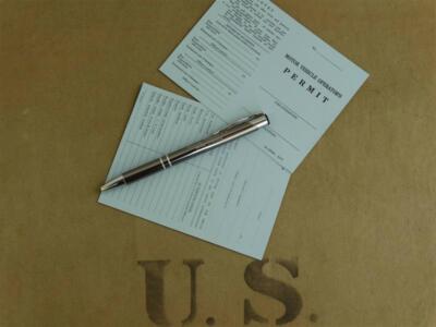 US ARMY Driver License Führerschein Vehicle Operator permit Car Truck ...