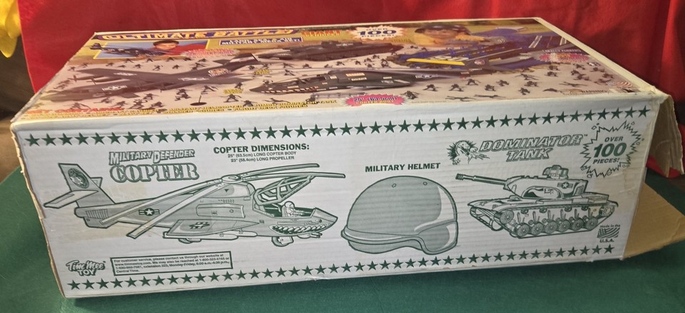 Rare Vintage Tim Mee Ultimate Battle Hercules C-130 Airplane Tank ...
