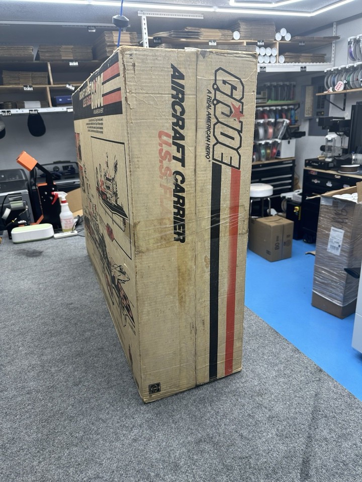 GI Joe Flagg 1985 Carrier Sealed Contents In Open Box With Mailaway ...