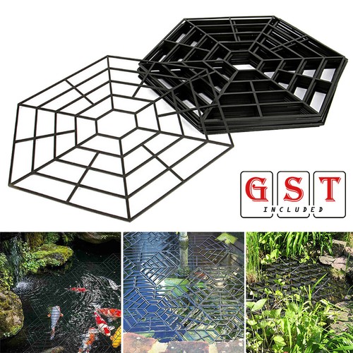 20-40x Fish Guard Pond Floating Grid Plastic Net Heron Deterrent ...