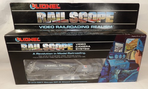 Lionel O/O27 scale Railscope GP-9 Diesel Engine - runs, camara unknown ...