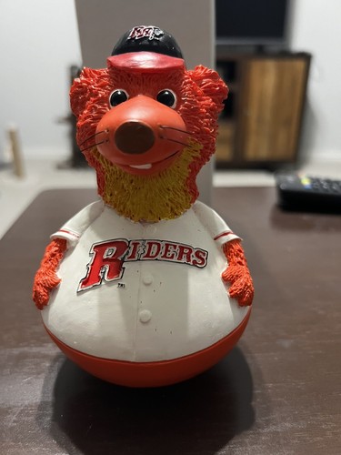Deuce Frisco Roughriders Mascot WOBBLEHEAD Bobble Head | eBay