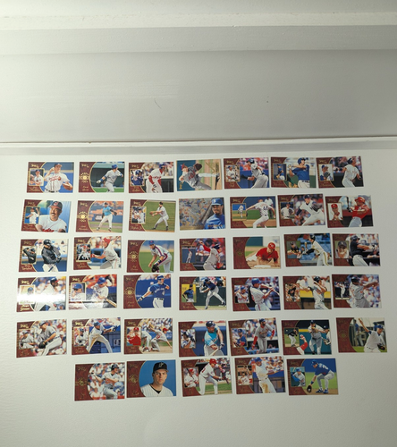 Baseball Card Lot 40 Cards 1996 Pinnacle Select 96 Rickey Henderson ...