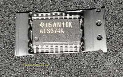 Texas Instruments 74ALS374A Octal D-Type Flip-Flops Tri State SOIC20 SMD | eBay Australia