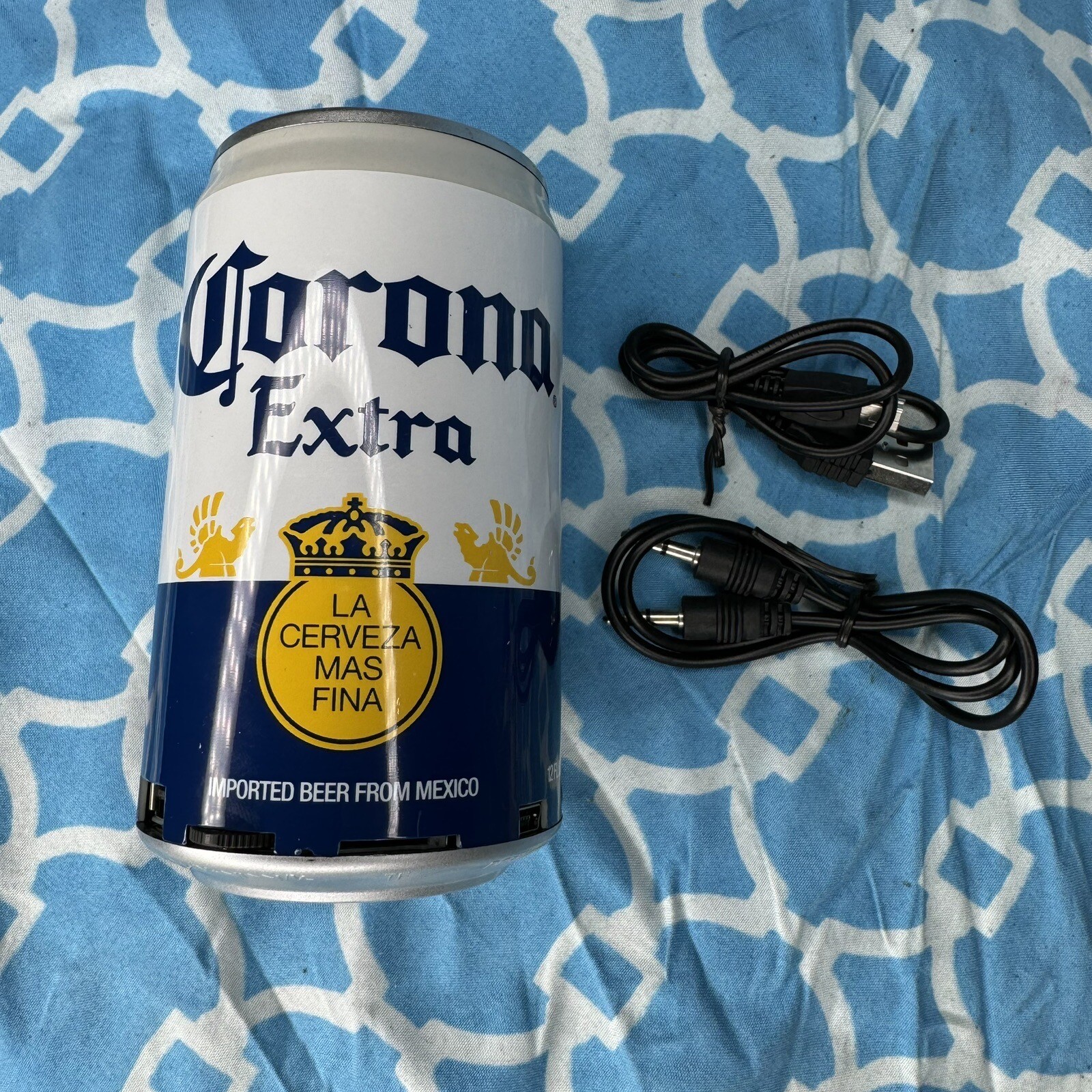 Corona Bluetooth Can Speaker Wireless Audio Sound Beer Can aux music ...