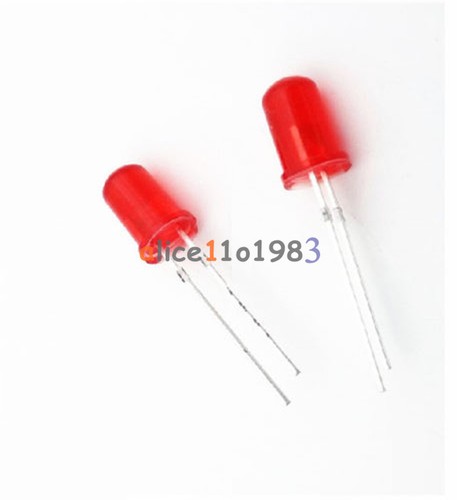 1000Pcs LED F5 5MM RED COLOR RED LIGHT Super Bright Bulb Lamp | eBay