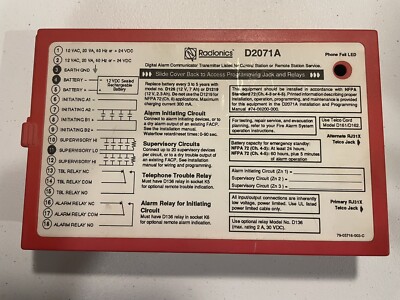 Control Panels & Keypads - Radionics
