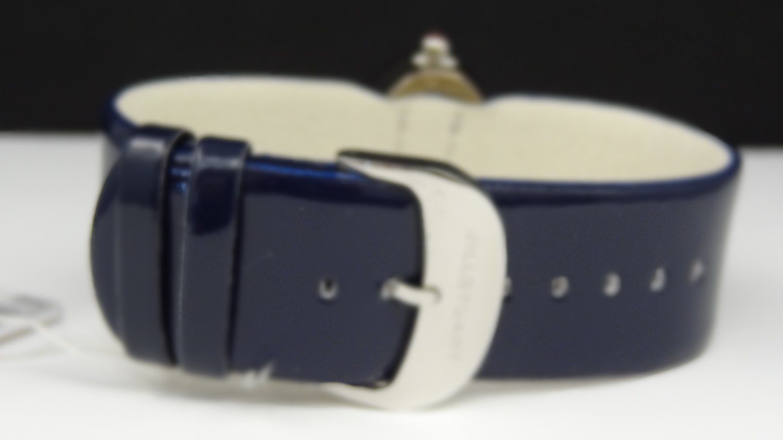 Jill Stuart SILDD003 Facet Oval Collection Crystal Leather Strap Women ...