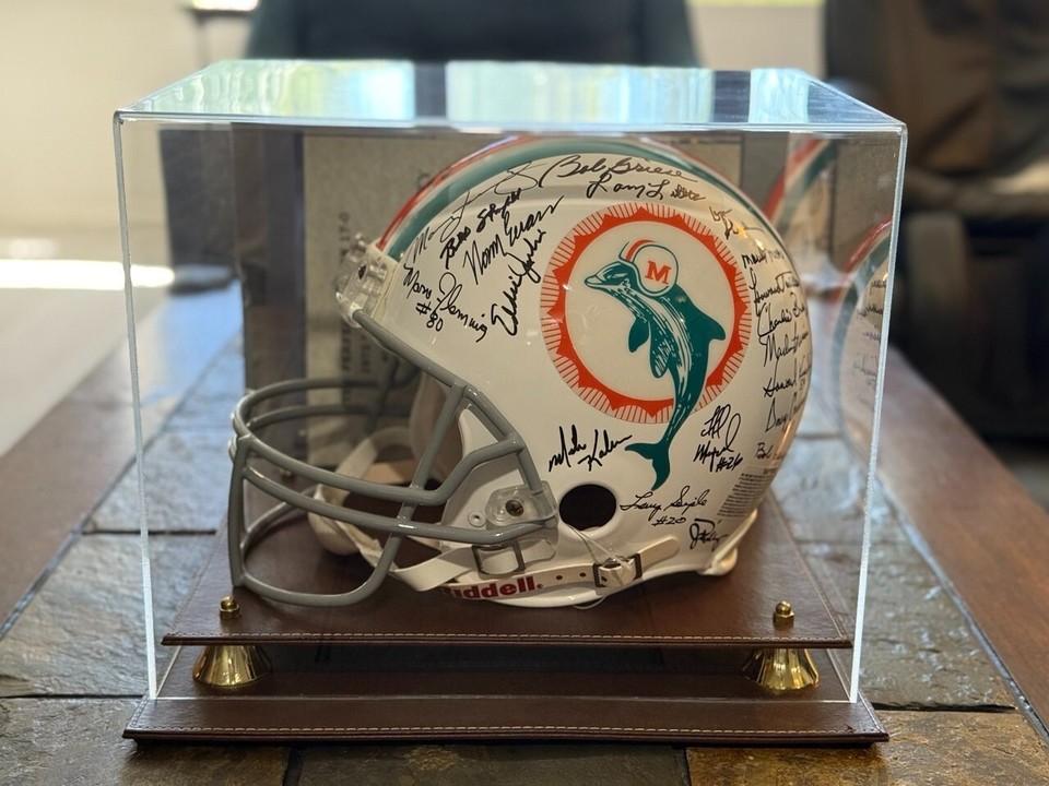 MIAMI DOLPHINS 1972 UNDEFEATED SEASON AUTOGRAPH FULL SIZE HELMET | eBay