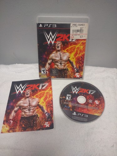 COMPLETE WWE 2K17 (Sony PlayStation 3, 2016) PS3 Complete More In Store ...