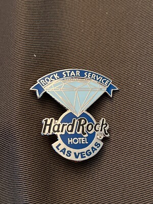 *Hard Rock Hotel Las Vegas - Rock Star Service CORRECTED STAFF Pin* | eBay