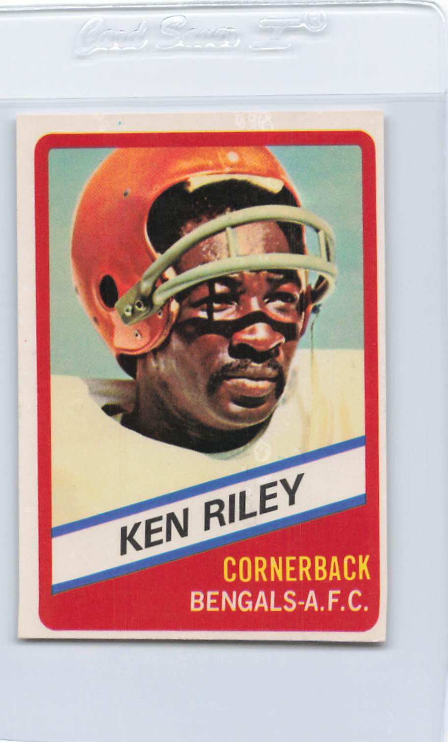 1976 Wonder Bread #23 Ken Riley Bengals EX/MT *DA-B3069 | eBay