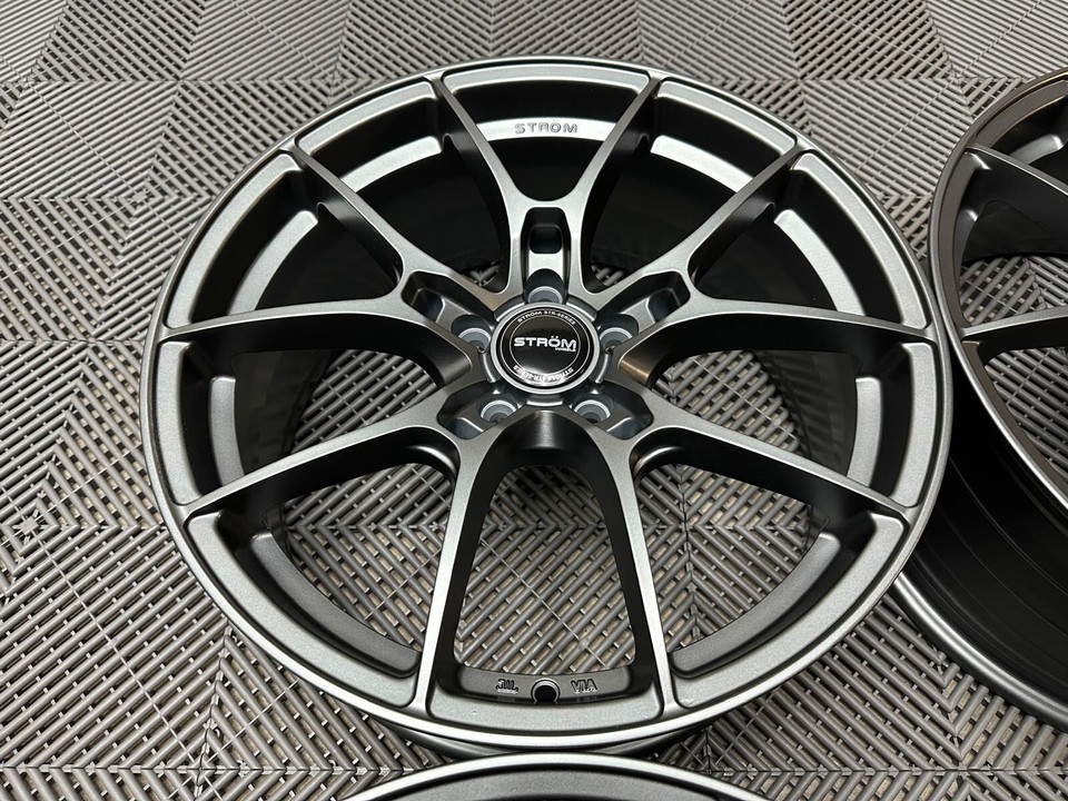 19" STROM STR F1 Wheels Gun Metal Lexus IS200 IS300 Honda Civic Toyota ...