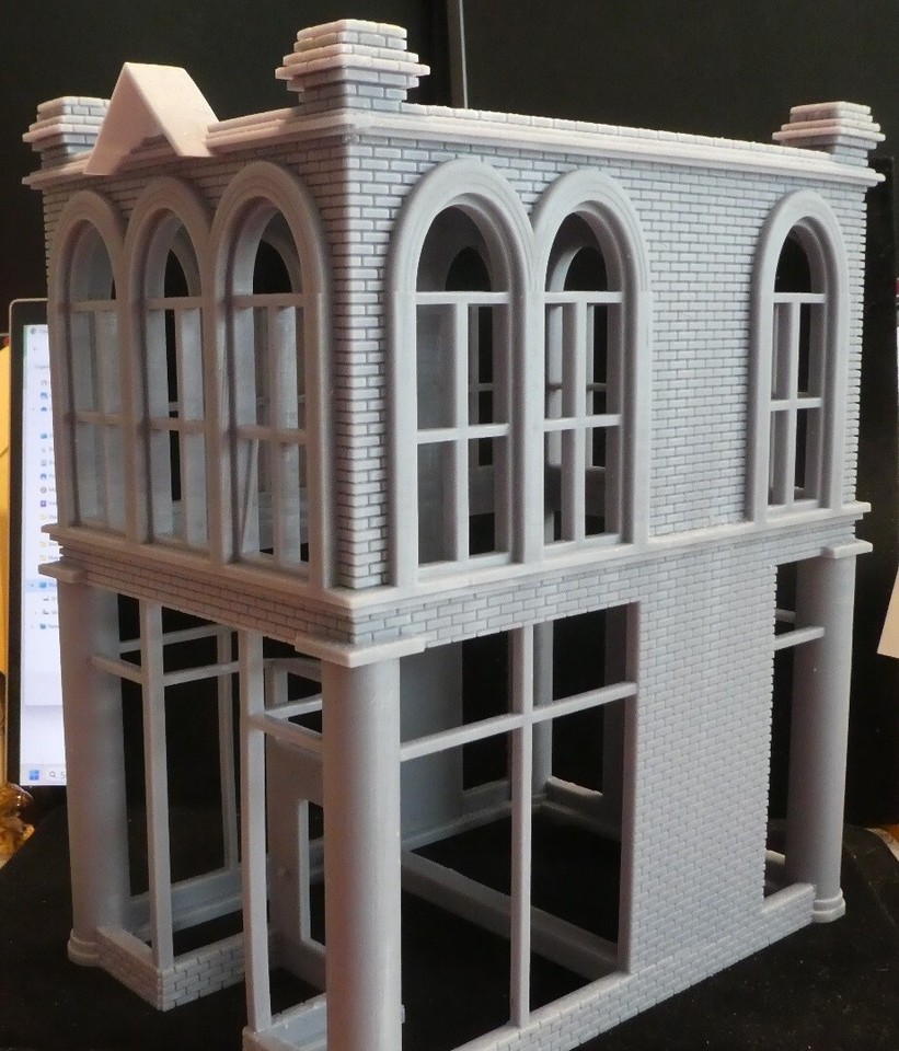 Doupe' Building Ilwaco, WA ca1890 Resin G Scale Model Accessory | eBay