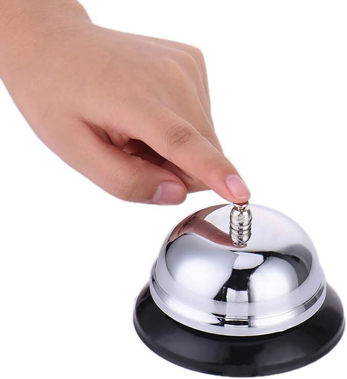 Desk Bell Customer Service Counter Call Bells Large Bank Clinic Office ...