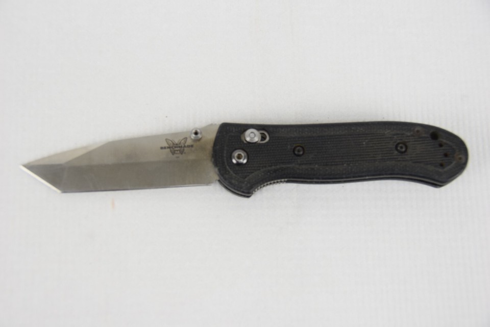 Benchmade 154CM Mel Pardue Design 722 Black | eBay