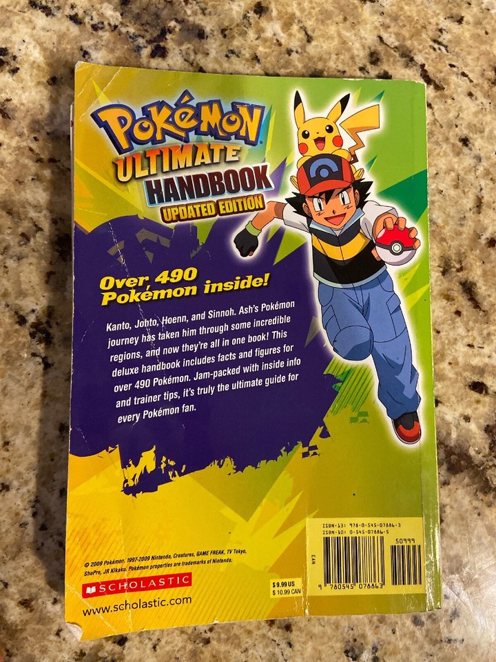 Pokemon Ultimate Handbook Cris Silvestri (Paperback made in 2008 ...