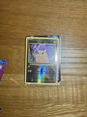 ULTRA RARE 2016 Discontinued Shiny Pikachu Basic Pokémon Card Yellow ...