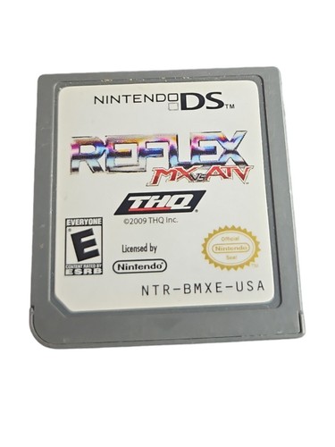 MX VS. ATV REFLEX NINTENDO DS GAME 3DS 2DS LITE DSI XL Tested ...