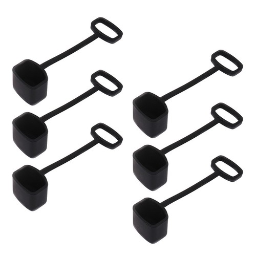 6 Pcs Durable Kazoo Cover Silicone Covers Double Hole Design Finger ...