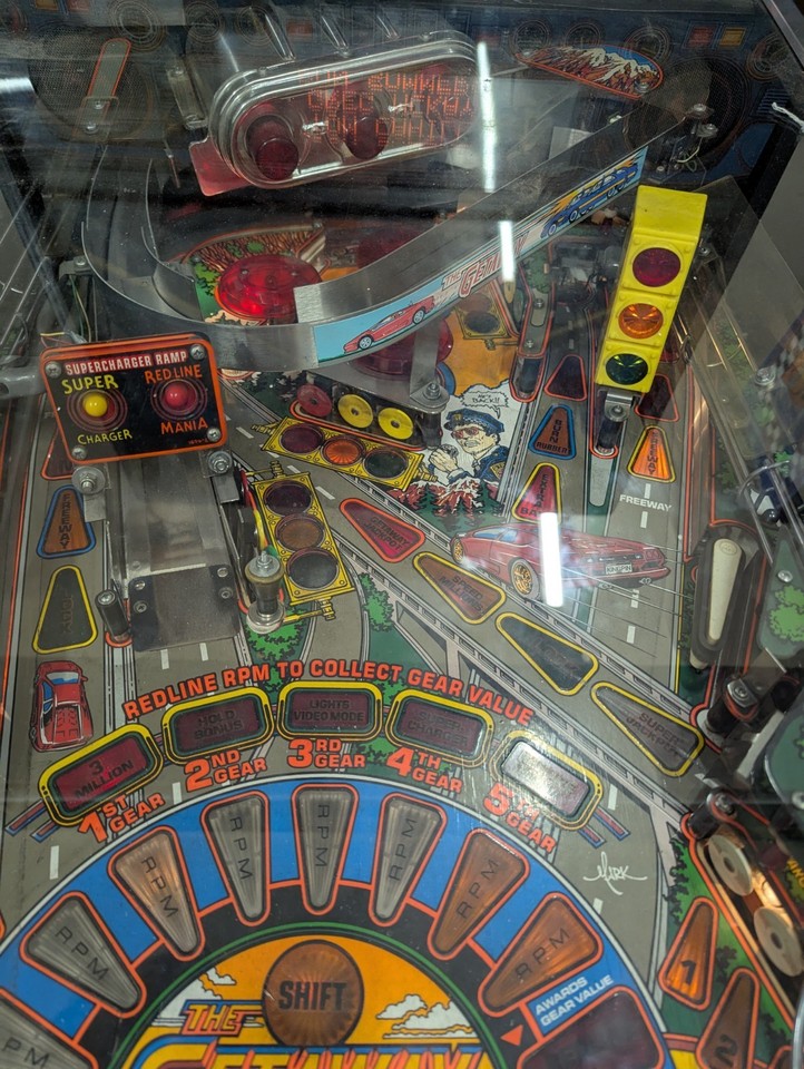Williams " High-speed Getaway ll " pinball machine | eBay UK