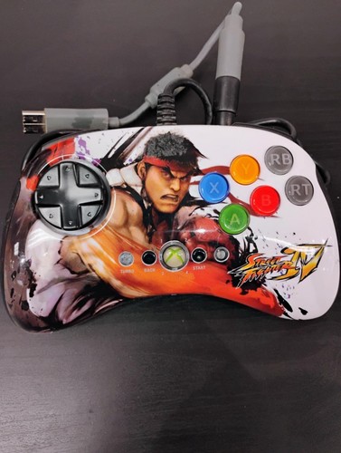 Mad Catz RYU Xbox 360 SFIV Fight Pad Controller Capcom Street Fighter ...