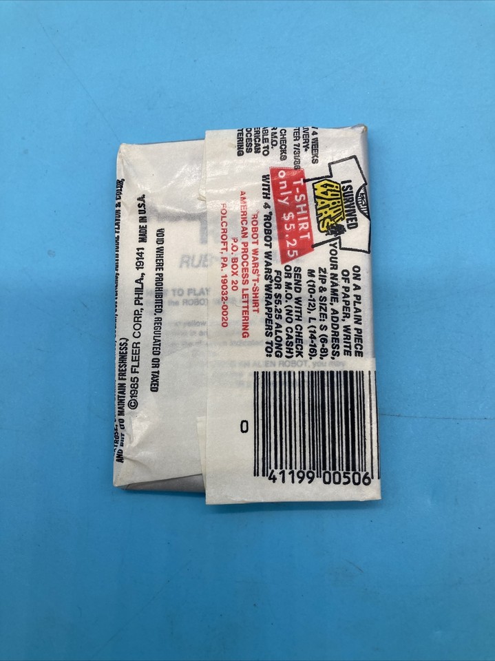 Robot Wars Rub-Off Games& Stickers Pack Unopened | eBay