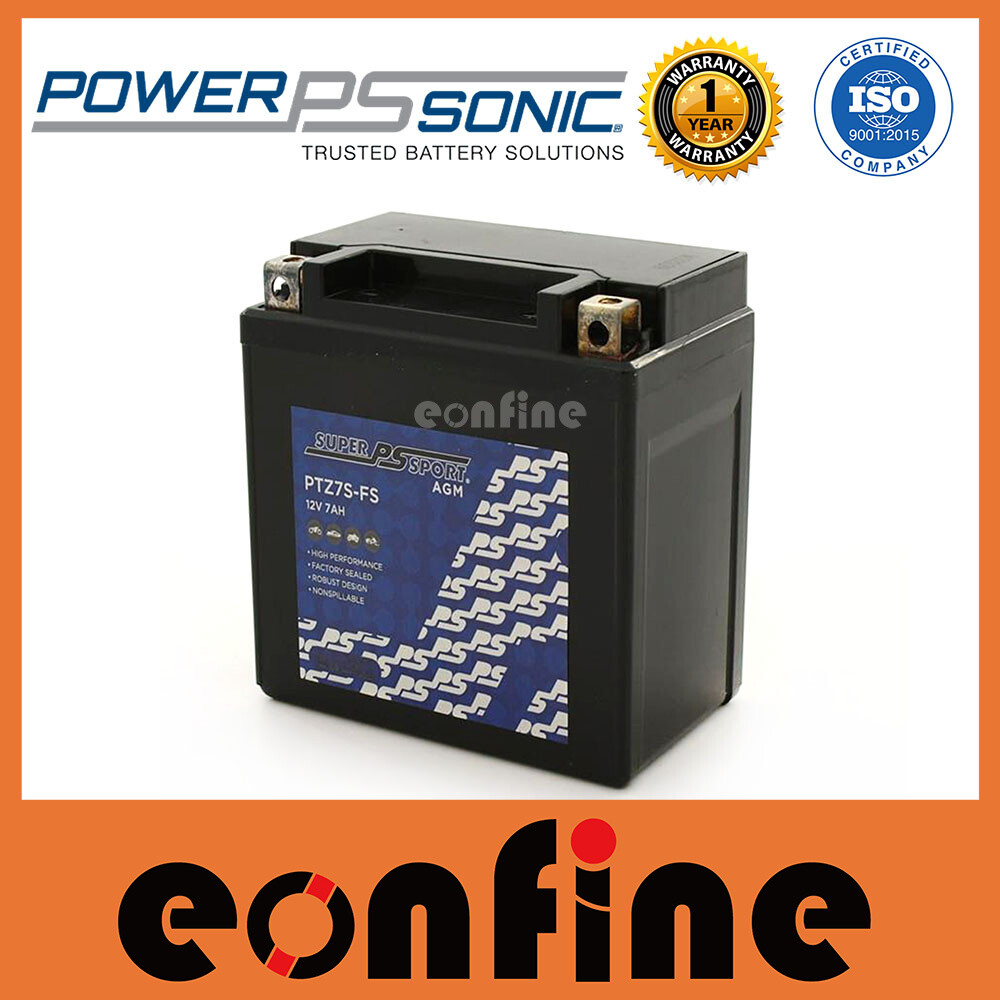 Power Sonic Super Sport AGM Battery 12V Fit Yamaha 450cc WR450F 2003 ...
