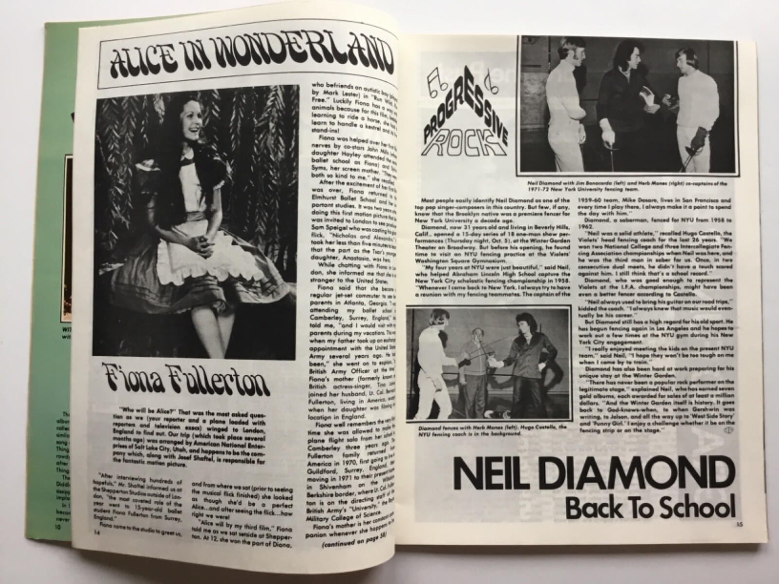 HIT PARADER MAGAZINE April 1973 DAVID BOWIE POSTER John Lennon LED ...