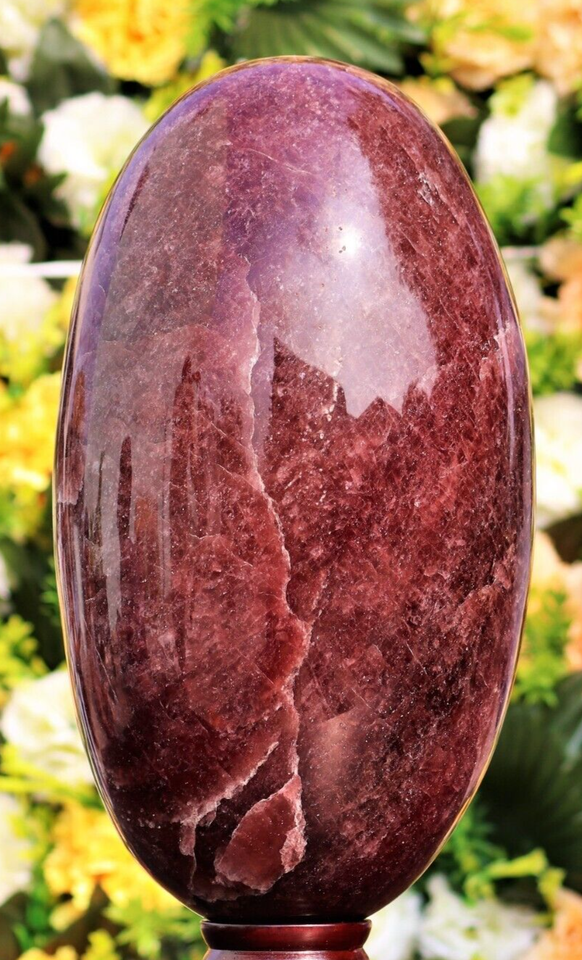 290MM Cherry Quartz Strawberry Crystal Healing Chakra Spiritual ...