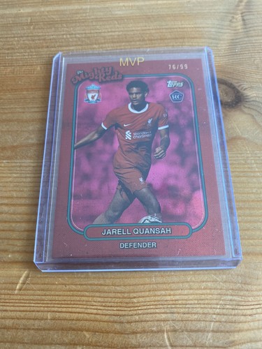 Jarell Quansah /99 Topps Liverpool Team Set 23-24 Rookie Card | eBay.de