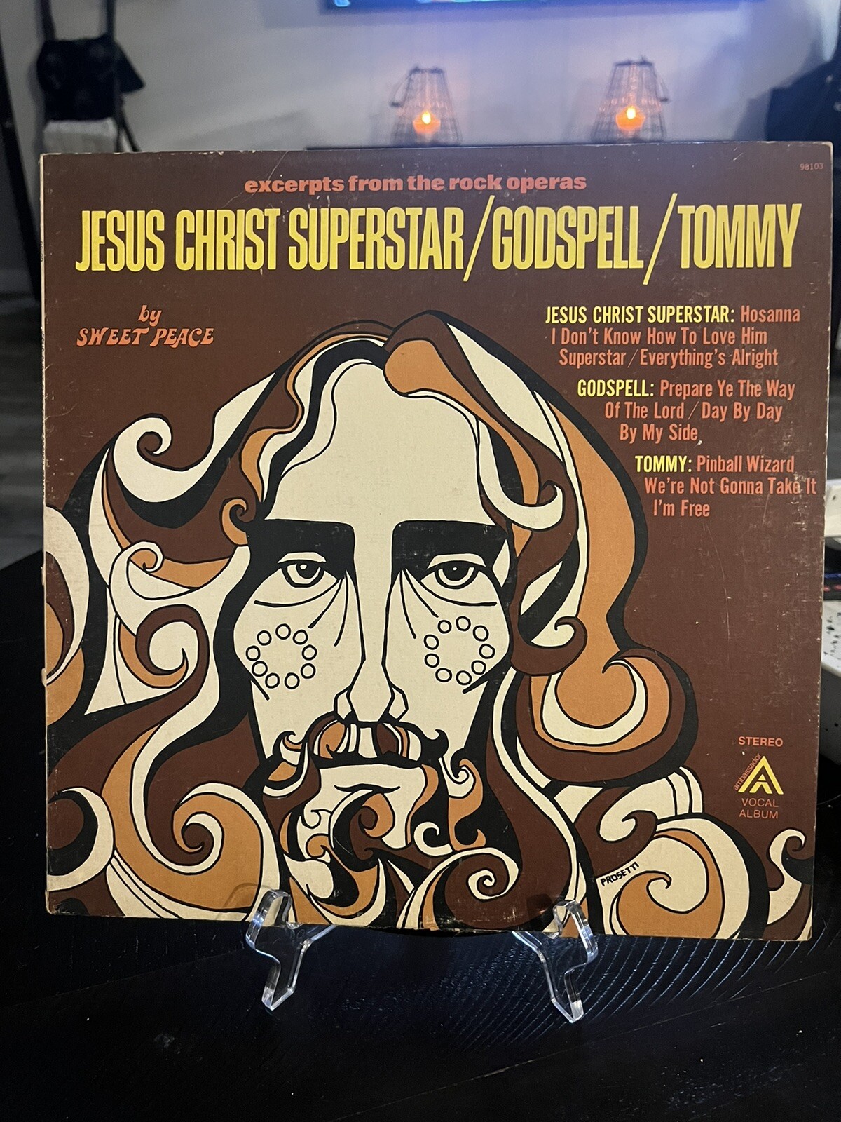 Jesus Christ Superstar/Godspell/Tommy by Sweet Peace VINYL LP ...