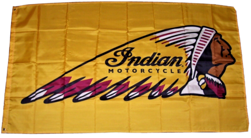 INDIAN MOTORCYCLE 3'X5' FLAG BANNER FAST SHIPPING | eBay