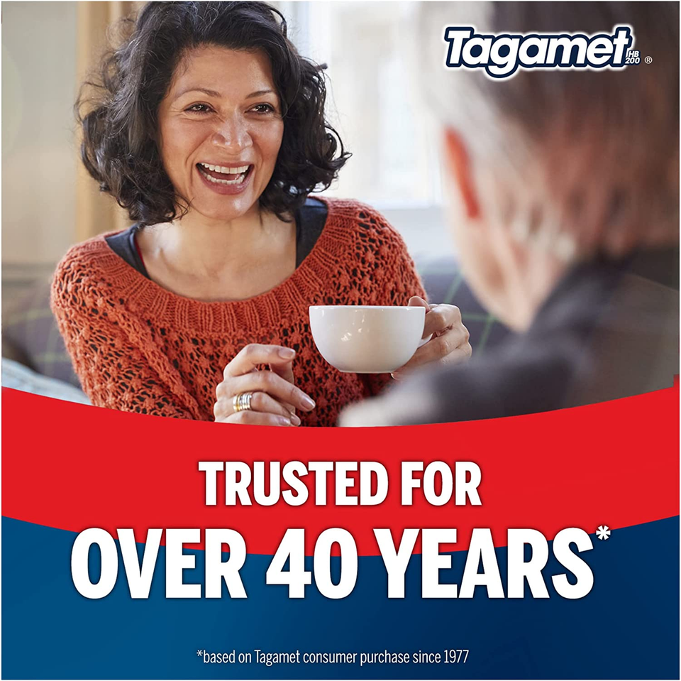 Tagamet HB 200 Mg Cimetidine Acid Reducer and Heartburn Relief, 30 ...