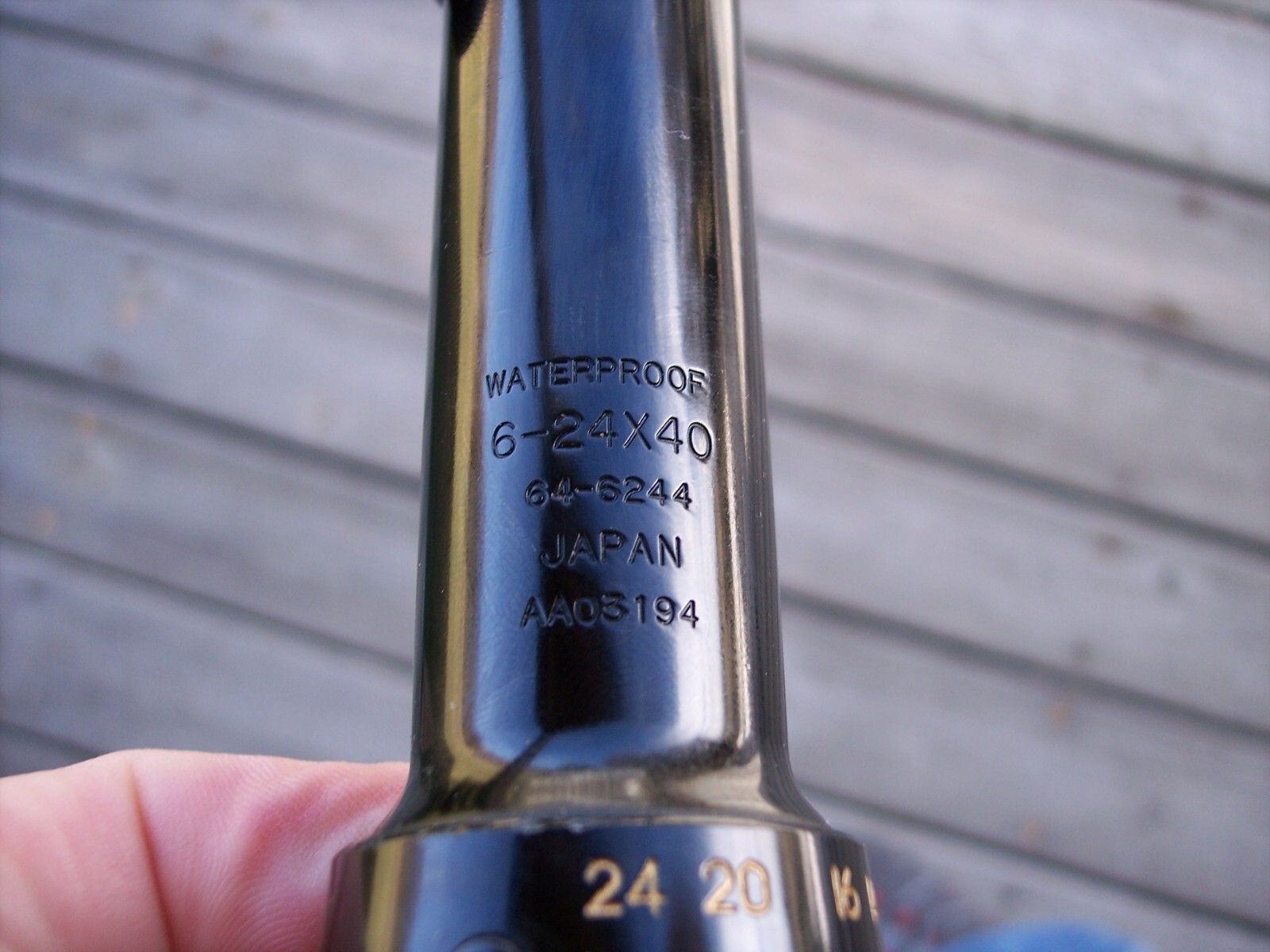 Bausch & Lomb Balvar 6-24x40mm Vintage Scope ~Vintage~ Gloss W/Shade | eBay