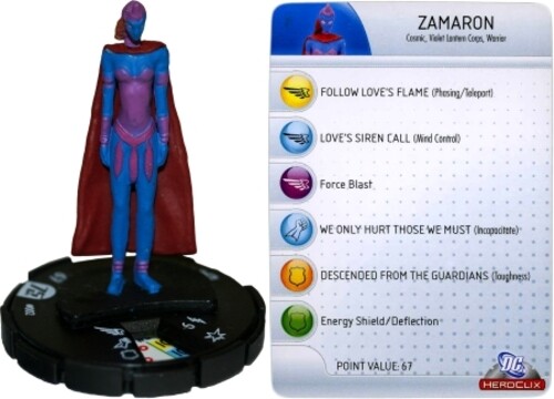 NM without Card HeroClix Zamaron (002) DC: 75th Anniversary DC | eBay