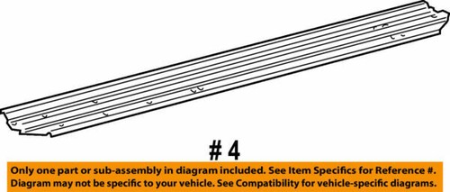 51771-0C040 Toyota Plate, step, rh 517710C040, New Genuine OEM Part | eBay