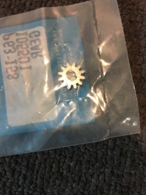 MP3103 OEM F17565 TRIM TILT MOTOR GEAR MERCURY FORCE CHRYSLER US MARINE ...