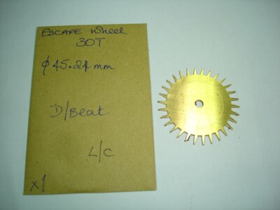 Clock Longcase Escape Wheel. | eBay UK