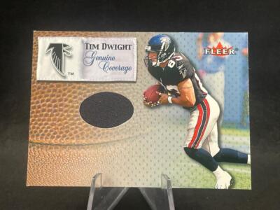2000 FLEER TRADITION TIM DWIGHT #17 GENUINE COVERAGE JERSEY ATLANTA ...