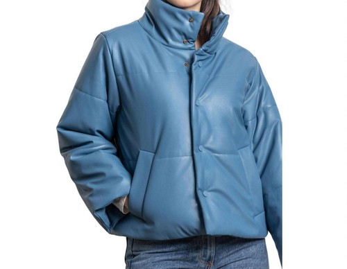 Lilla P faux leather quilted jacket Stream | eBay