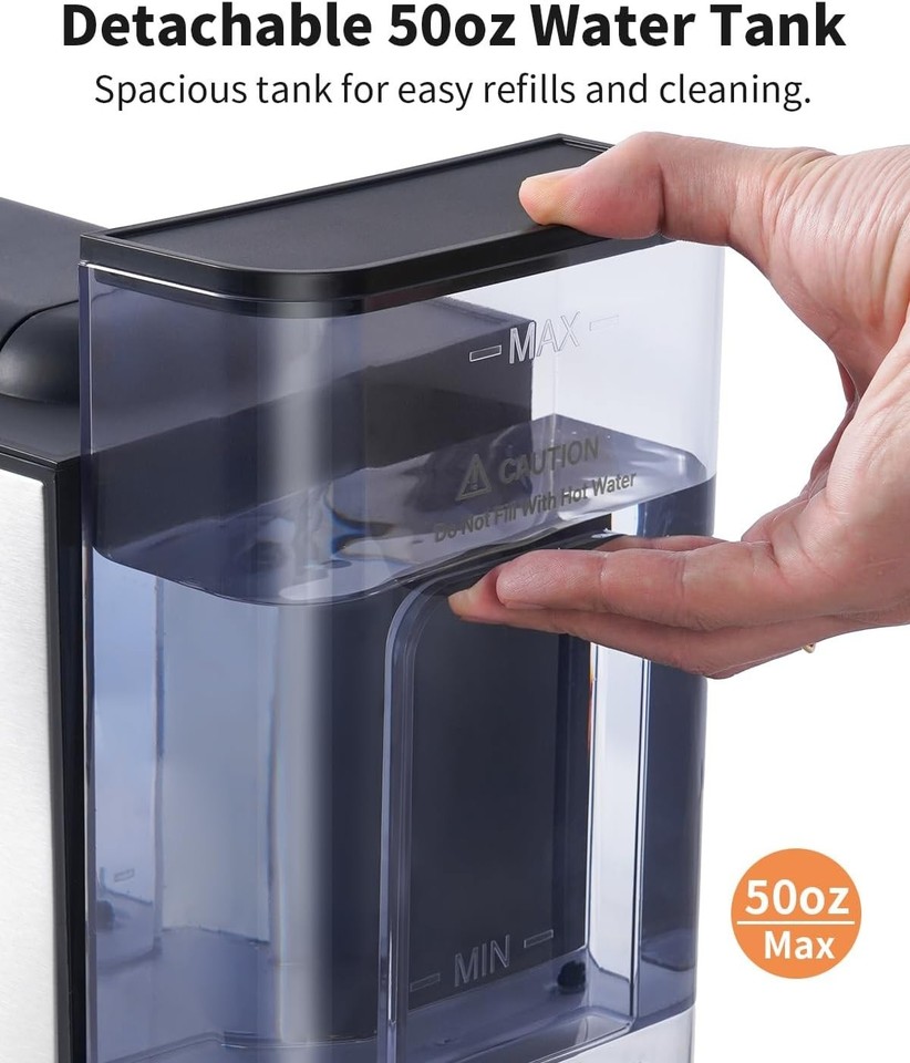 All-in-One Iced & Hot Coffee Maker - Custom Strength & Fast Brewing, 50 ...
