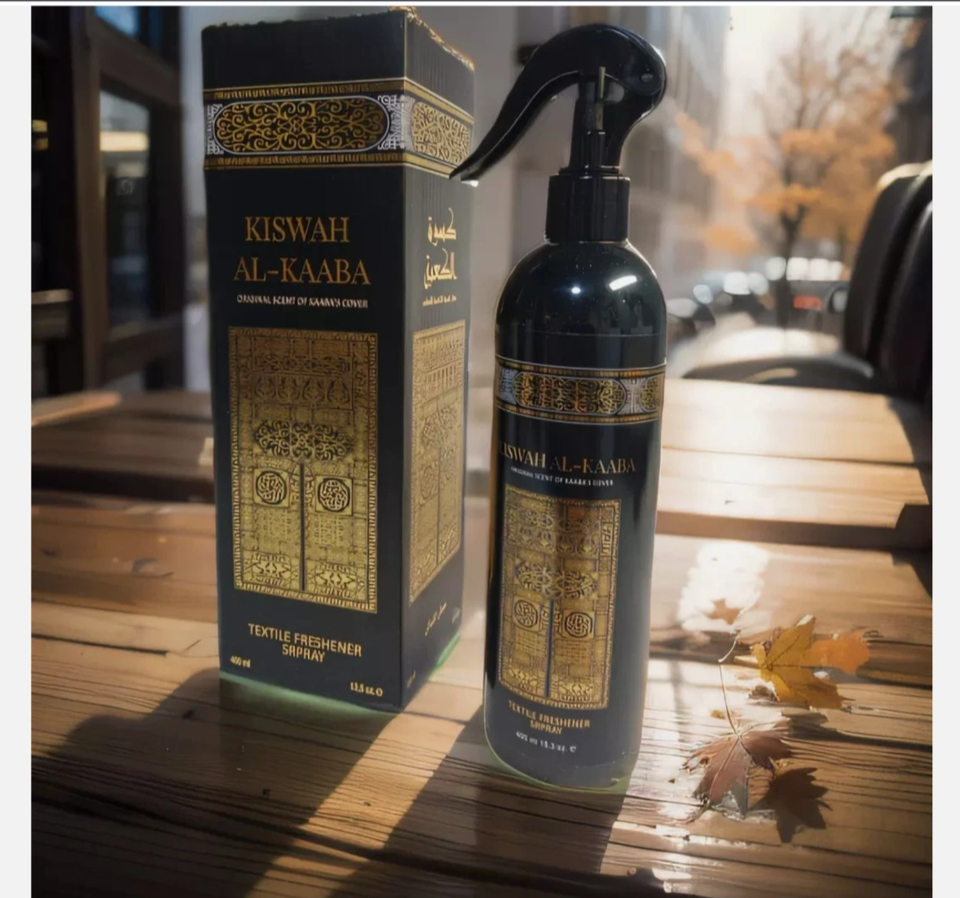 Original Kiswah Al Kaaba Oud Textile Air Fabric Freshener Spray Perfume ...