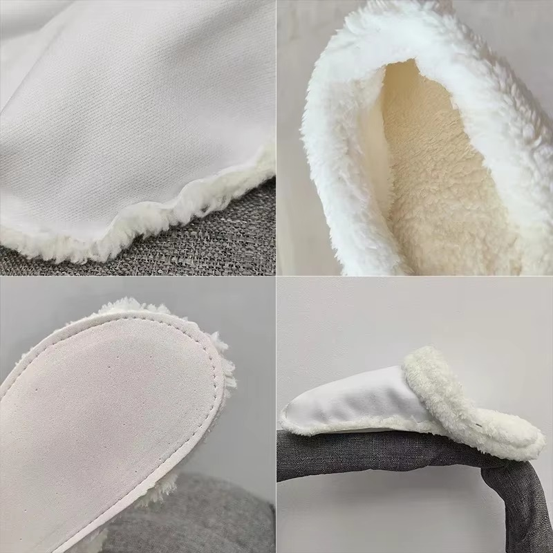 Replacement Crocs Fur Insoles Liners Furry Inserts For Mammoth Crocs ...