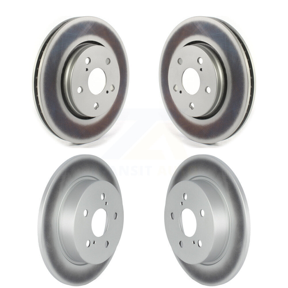 Front Rear Coated Disc Brake Rotors Kit For Toyota C-HR KG-101309 | eBay