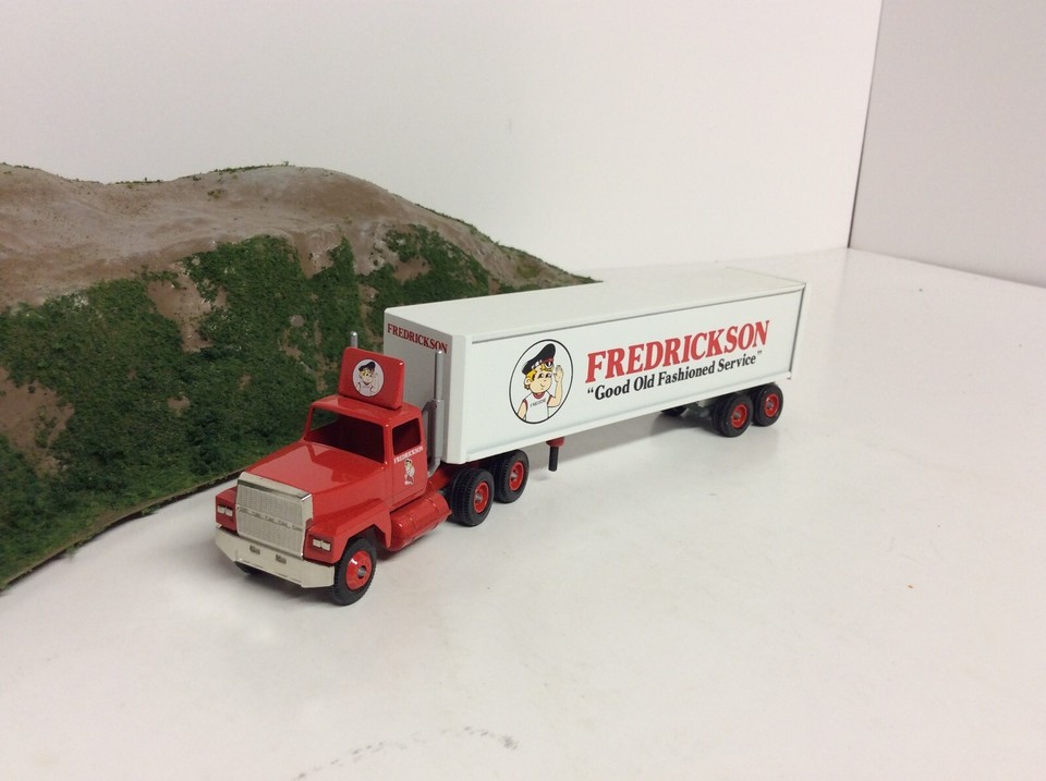 Winross Ford Fredrickson w/ Van Trailers. New in Box | eBay
