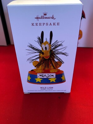 HALLMARK 2019 “WILD LION” DISNEY PLUTO! LIMITED EDITION - NEVER REMOVED ...