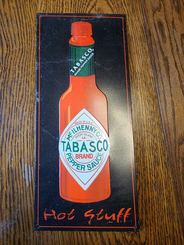 Tabasco Sign Tabasco Gifts Tabasco Metal Sign Tabasco Hot Sauce Retro ...