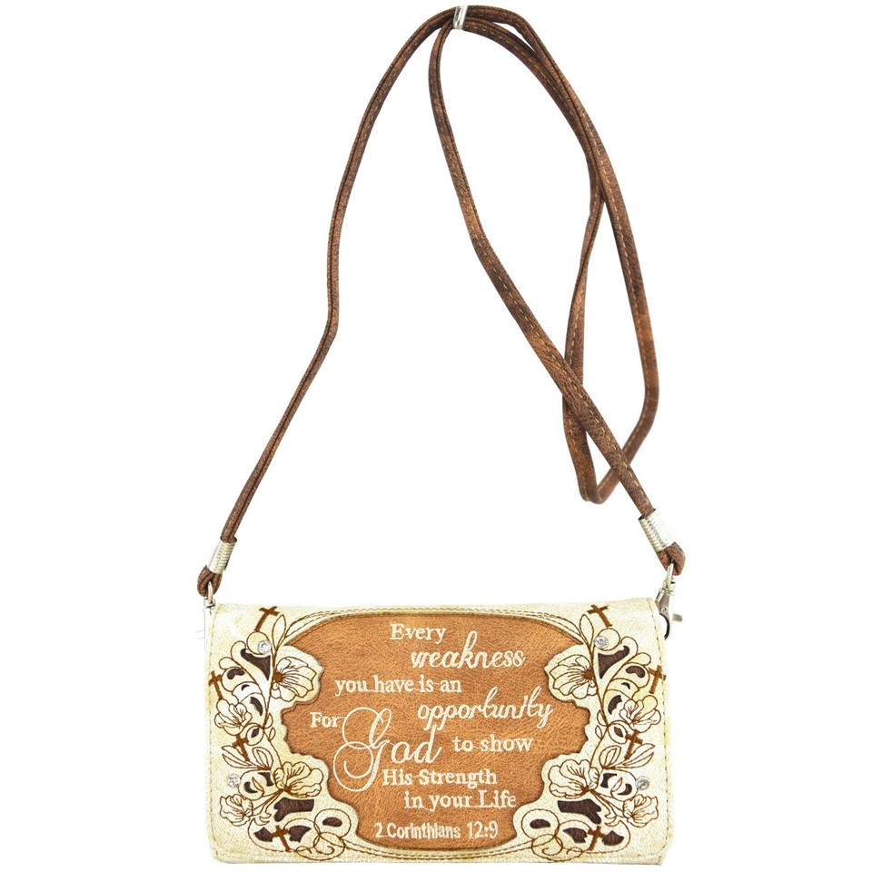 Scripture Bible Verse Western Purse Country Handbag Women Shoulder Bag ...