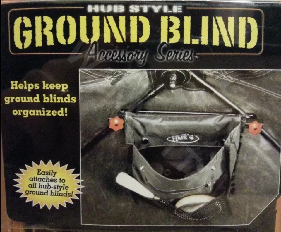 HME Ground Blind Accessory Bag For Hub Style Blind Hunting Organizer ...